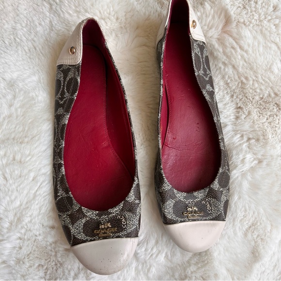 Coach | Shoes | Coach Chelsea Classic Brown Cap Toe Flat 75 | Poshmark